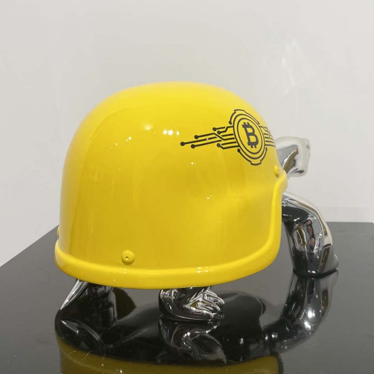 Bitcoin IV - Silver Peace Turtle